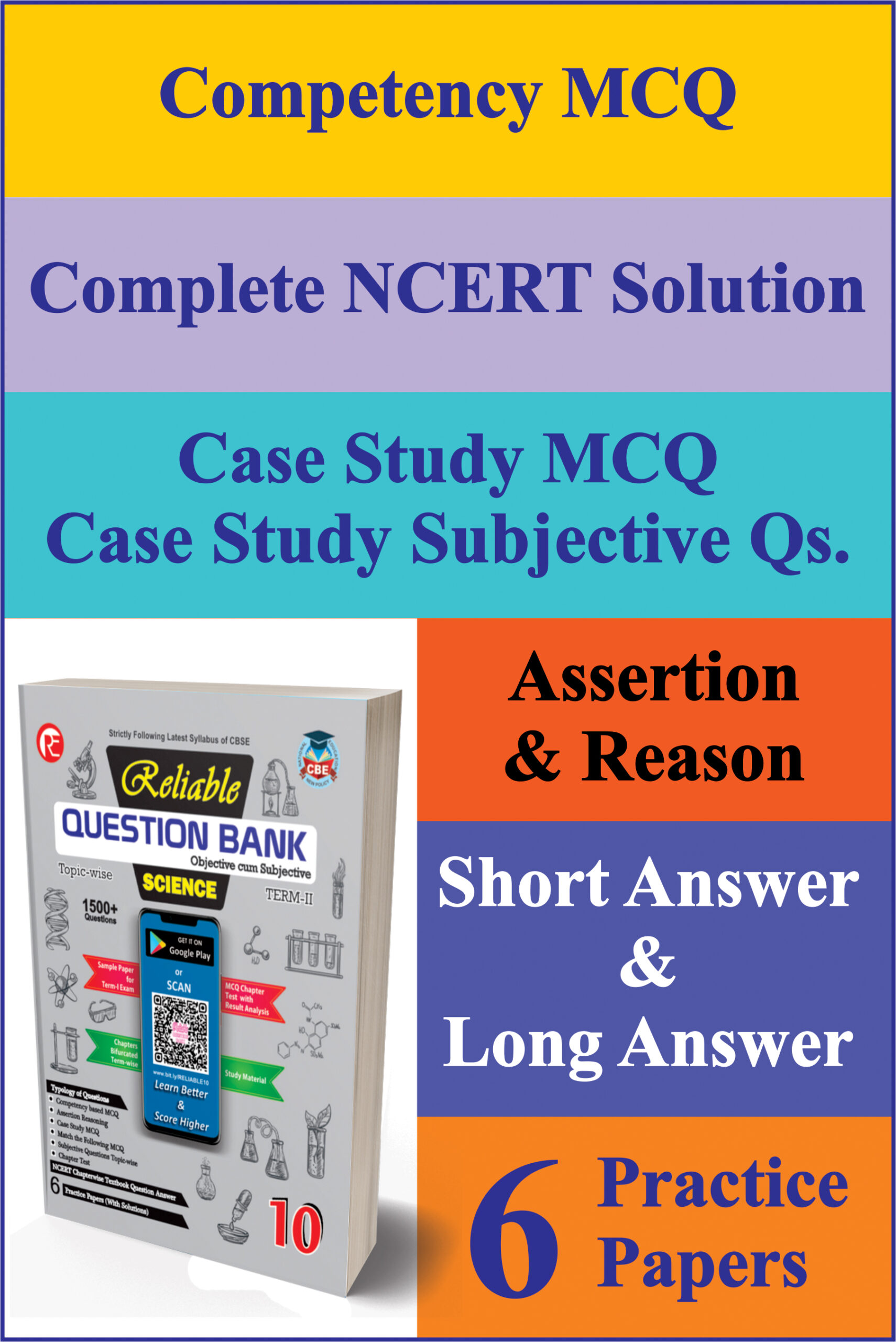 Reliable CBSE Question Bank Topic Wise For Term 2 Class 10 Science